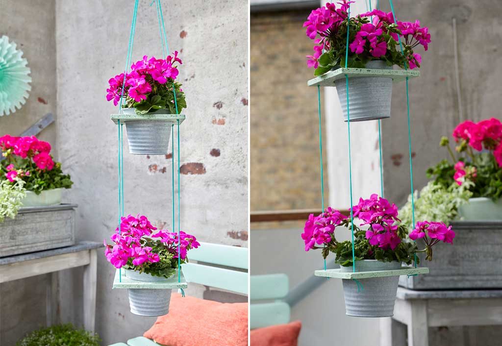Sette idee DIY con i Gerani | La casa in ordine