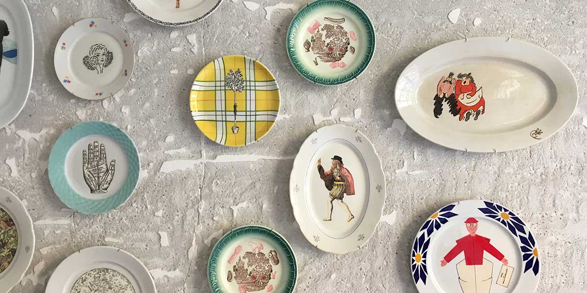 Piatti decorati - mise en place 2022 | La casa in ordine