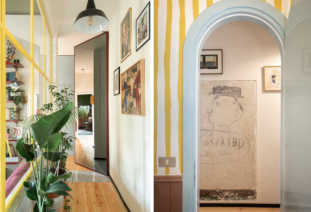 corridoio-porta-a-specchio | La casa in ordine